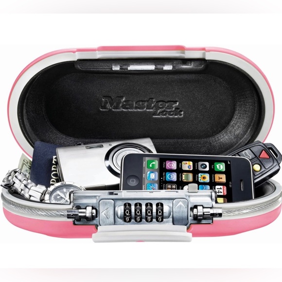 Other | Nwt Portable Small Lock Box Set Your Own Lock Combination ...